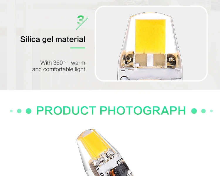 G4 0705 Cob Ac/dc 12v 95lm Led Light Decorative Light 12v Led Bulb ...