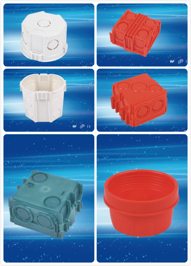 Ingelec Cable Hinged-cover Junction Boxes Waterproof Shallow Plastic ...