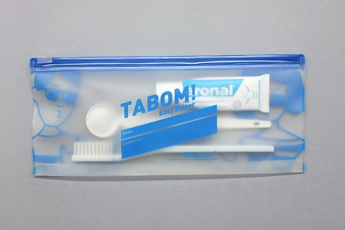 China Made Clear Plastic Pvc Ziplock Toothbrush Bag For Travel - Buy ...