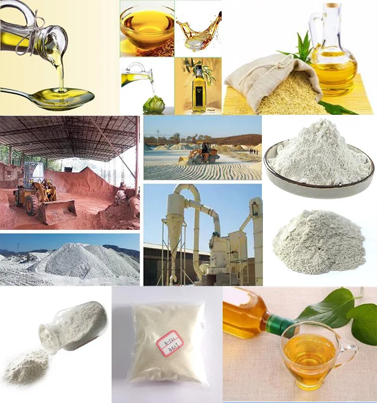 Fuller Earth Bentonite Clay Activated Bleaching Earth For Edible Oil ...
