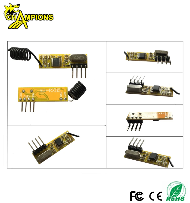 Wireless Superregenerative Receive Module with Decoding