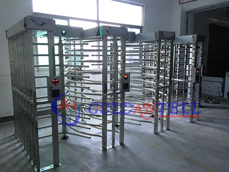 3 Wing Full-Height Single Turnstile - Football Stadium Price
