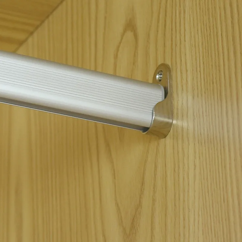 Battery Powered Led Wardrobe Rail Light Full Aluminum Wardrobe Hanging ...