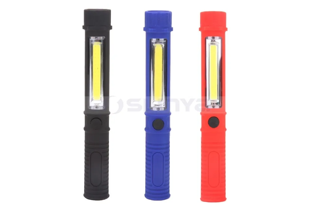 Outdoor Magnetic Led Flashlight Magnet Pen Working Torch ...