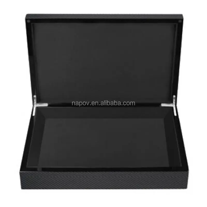 Oem Deluxe Carbon Fibre Material Jewelry Gift Box /packaging Box - Buy ...