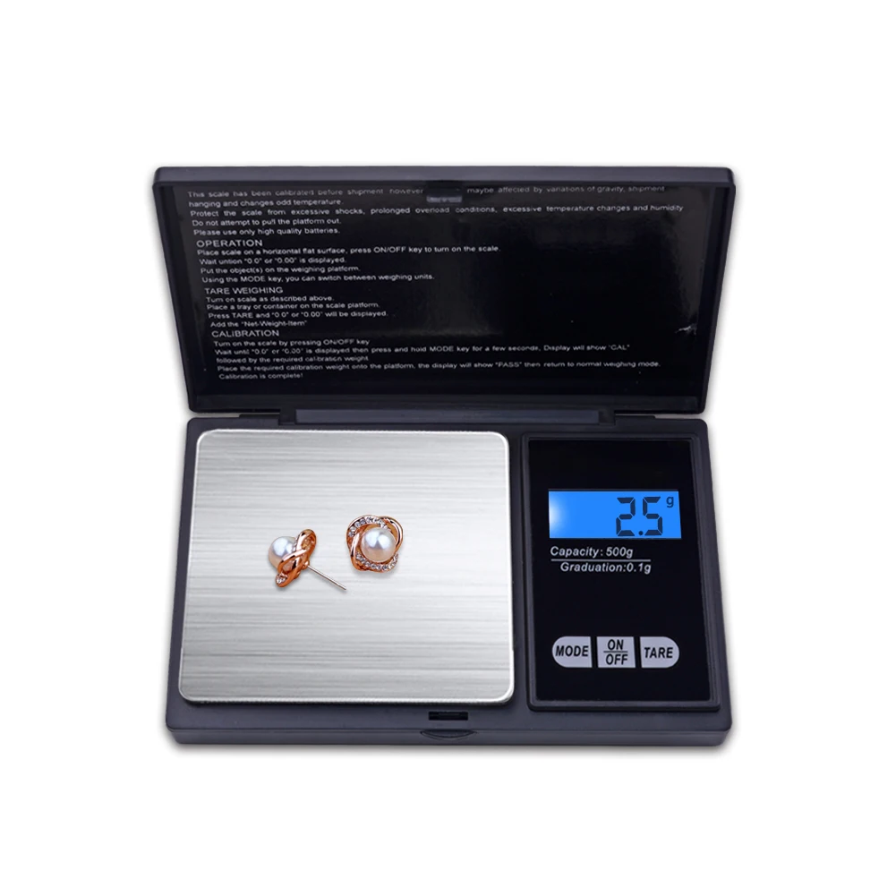 YIERYI LCD Digital Pocket Scale - Precision for Jewelry