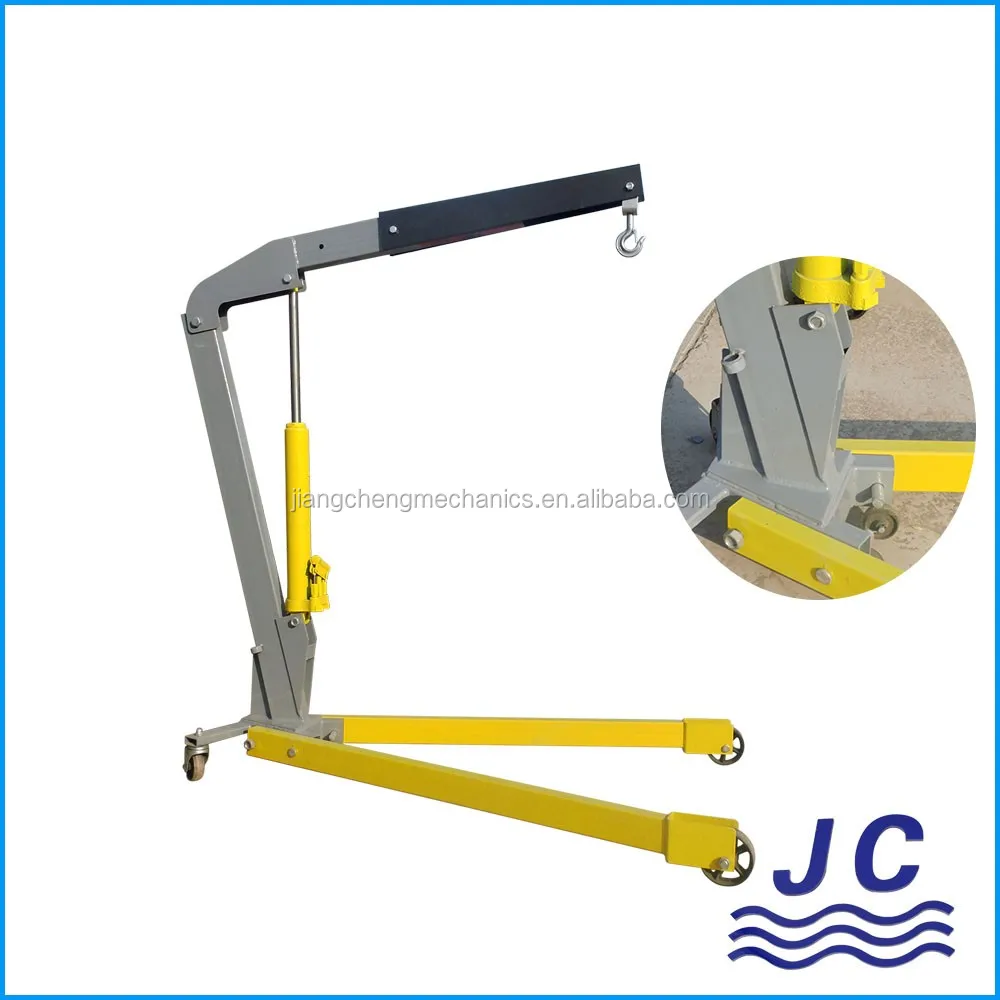 1 Ton Hydraulic Shop Crane,Foldable Euro Engine Crane - Buy Euro Engine ...