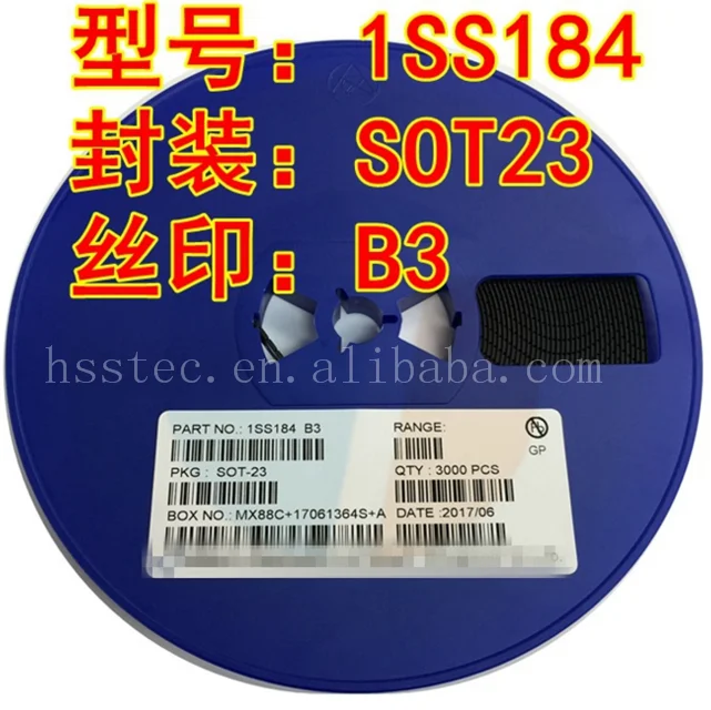 Smd Diode Signal Switching Diode Sot-23 Marking B3 1ss184 1ss184te85lf ...