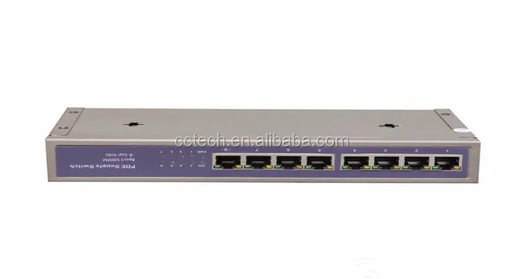 8 Port Gigabit POE Switch 24v - OEM for Ubiquiti & Mikrotik