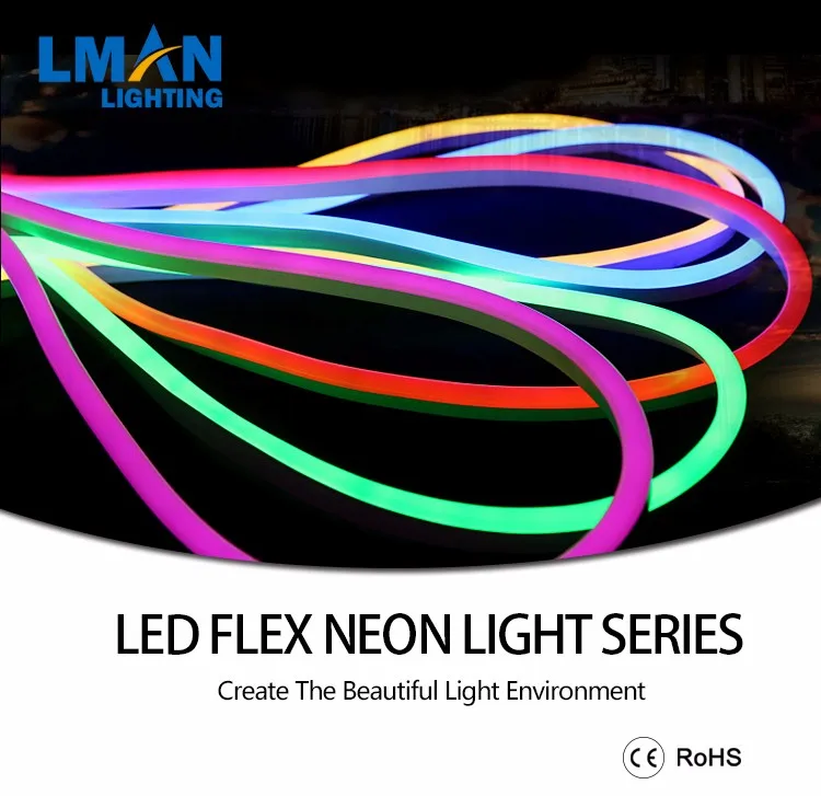 Good Quality Two 2 Sided Led Neon Strip Rope Flex Lighting For Indoor ...