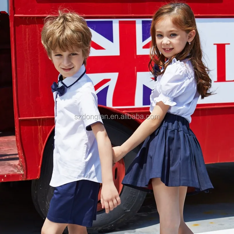 Summer Style School Uniform Design Custom Uniform Primary School ...