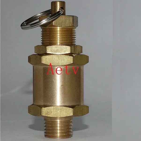 Straight Through Mini Brass Safety Valve - Buy Brass Safety Valve,Mini ...