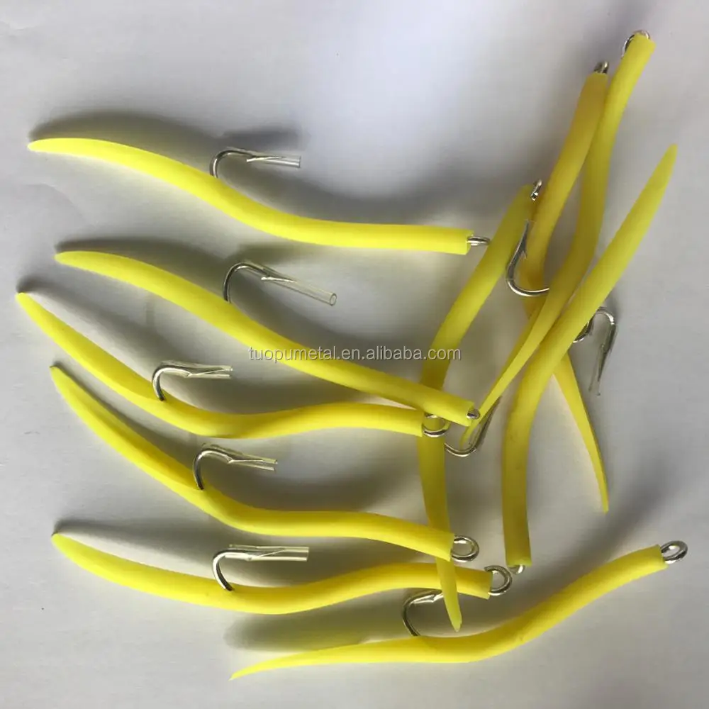 Supply Tube Rubber Lures For Mackerel Rubber Hook For Sea Fishing - Buy ...