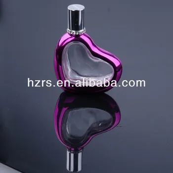 Rose Red Heart Shaped Perfume Bottle - Buy Heart Shaped Perfume Bottle ...