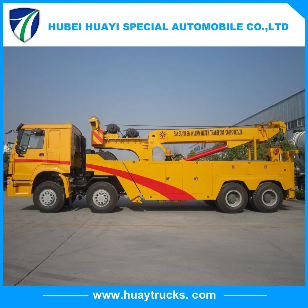 China Sinotruk Howo 40 Tons Wrecker Tow Truck - Buy Howo Wrecker Towing ...