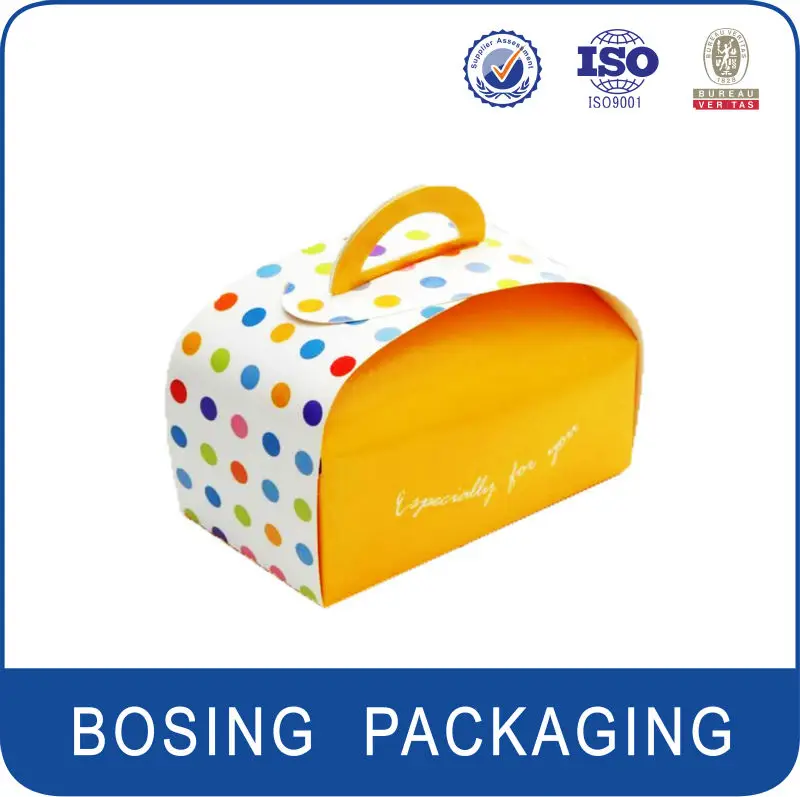 Popular And Beautiful Kraft Pie Box With Handle / Custom Wholesale ...
