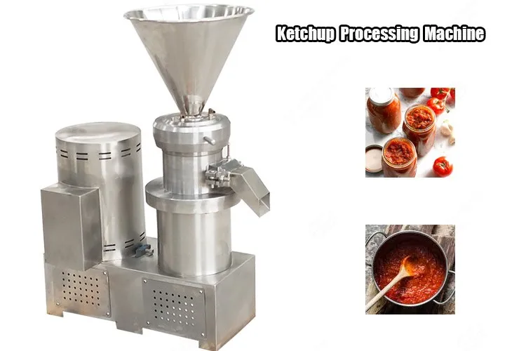 Industrial Sauce Production Maker Ketchup Processing Machine To Make ...