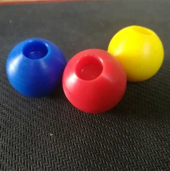 Custom 20mm 25mm Pom Delrin Colored Solid Plastic Ball With Holes - Buy ...