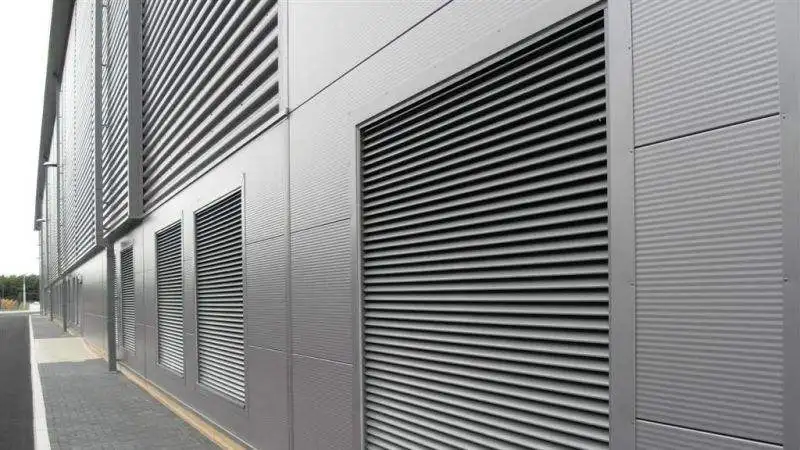 Outdoor Wpc Louver Panels Wood Plastic Composite Decking Exterior ...