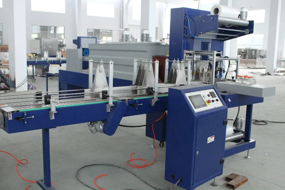 Automatic Plastic Film Heat Shrink Wrapping Machine/shrink Packing ...
