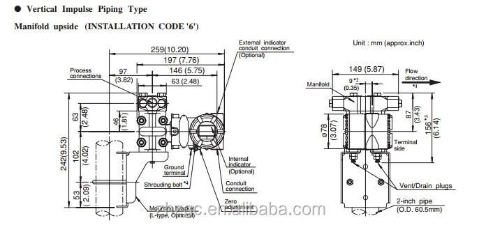 High Quality Yokogawa Low Flow Transmitter - Buy Flow Transmitter,Low ...
