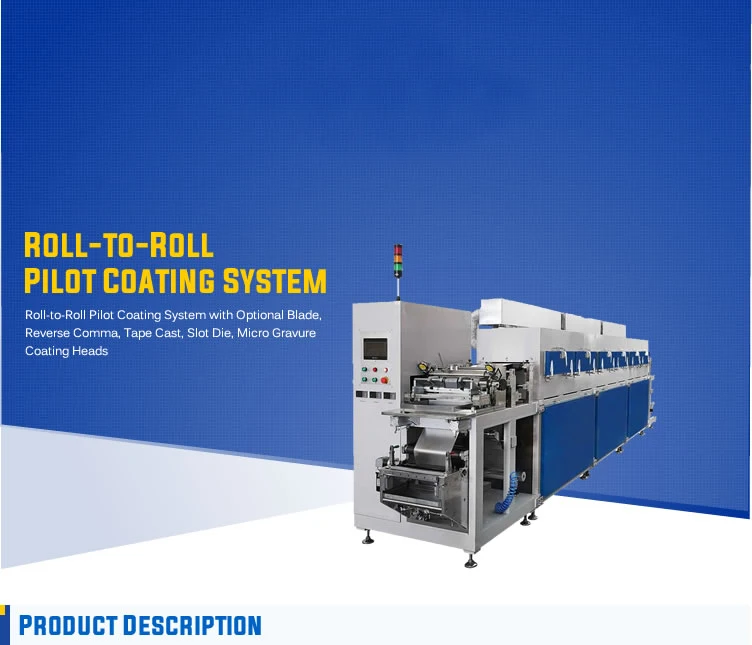 와 세 존 대류 Drying 오븐 해 다양한 R2R Coating System Adapt Various Coating Heads ...