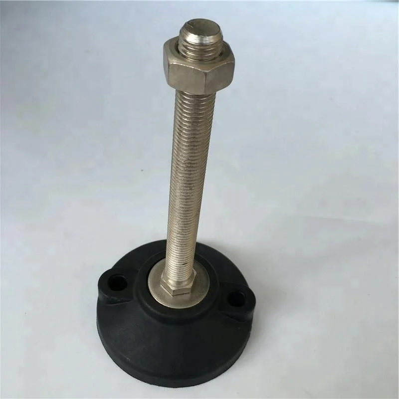 100mm Rubber Base Leveling Feet For Pork Processing Equipment - Buy ...