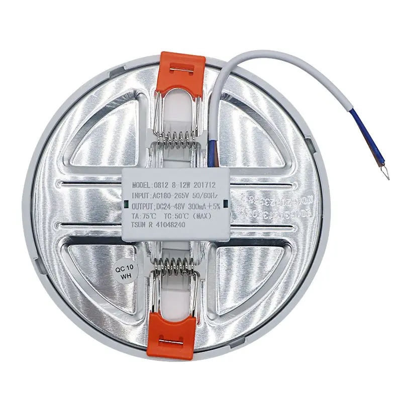 Ac 220v 6w 8w 15w 20w Ultra Thin Led Panel Lights Moveable Spring Clip ...