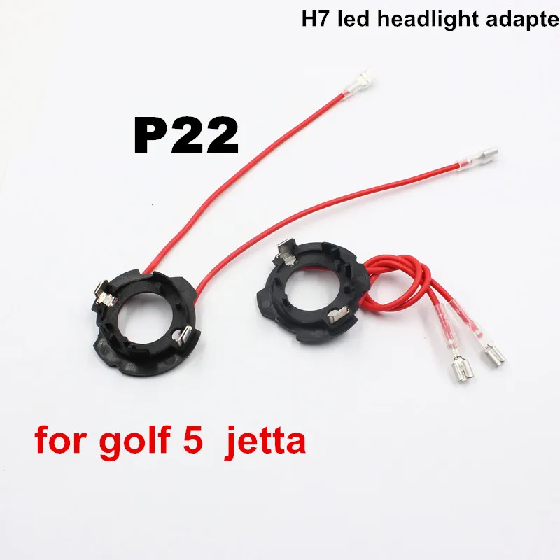 H7 LED Headlight Bulb Adapter for Hyundai/mazda/vw/lr/bz/ford