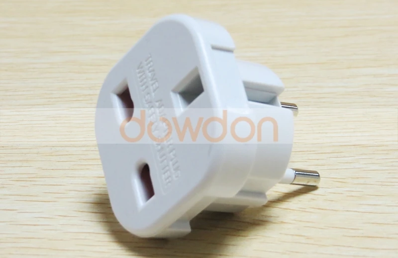 Universal 4.0mm 10a 3 Pin Square To Round Adapter Plug - Buy Round ...