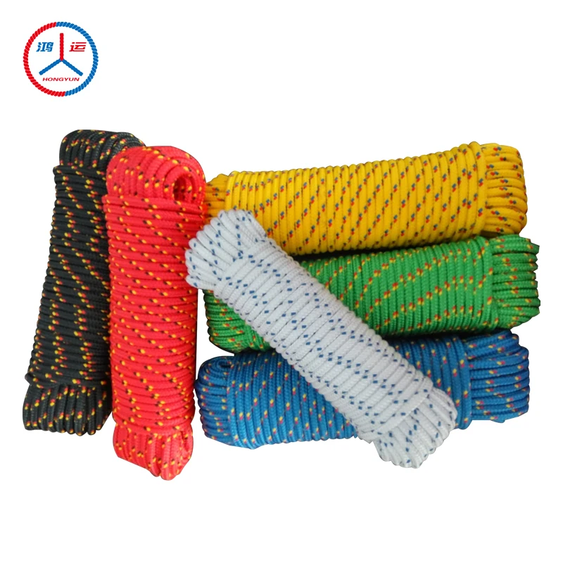 Colored PP Braided Packaging Rope 6mm 8mm Versatile and Durable ...