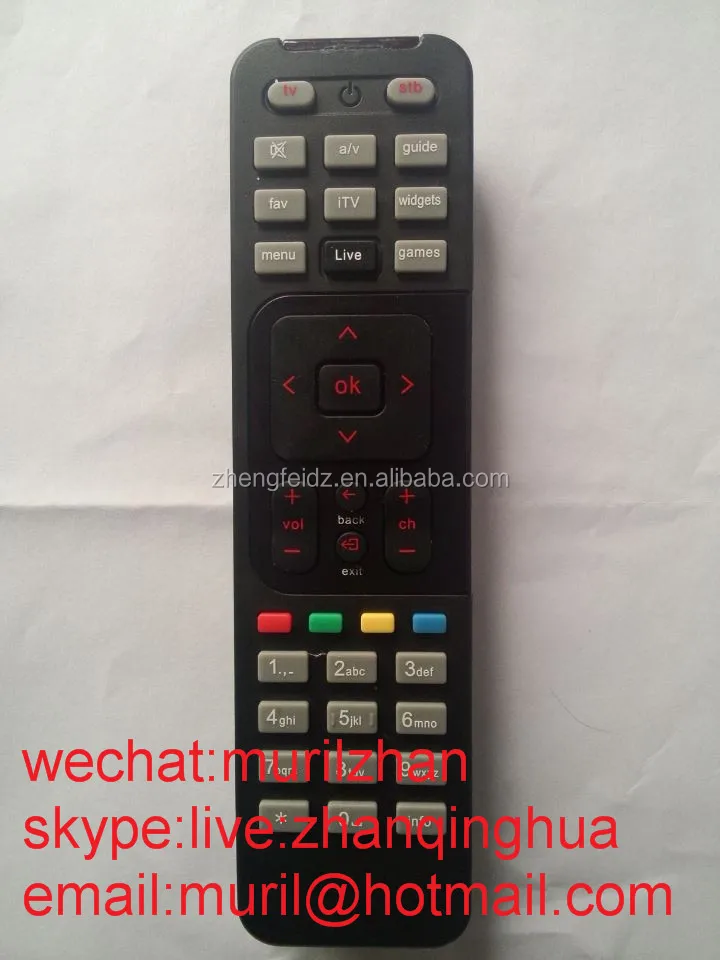 High Quality Black 23 Buttons Mini Short Bpl Tv Remote Control Dvb ...