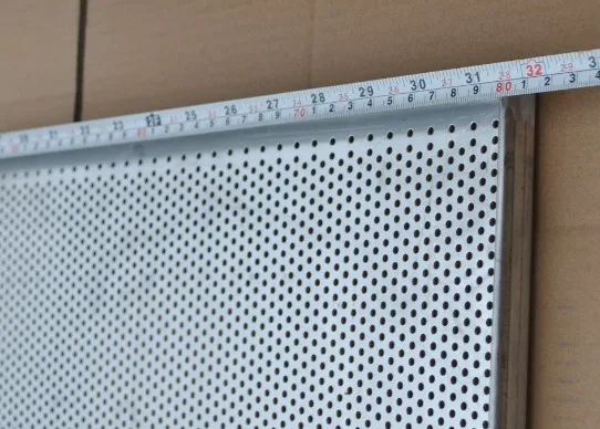 304 316 Stainless Steel Perforated Baking Trays for Buns