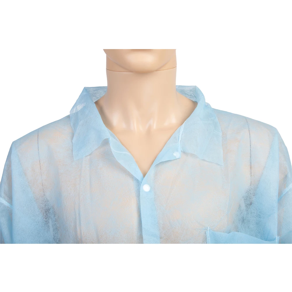 Disposable Lab Coats for Food Industry - Water & Dustproof