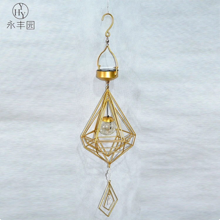 Metal Triangle Outdoor Latest Unusual Led Metal Wind Chime Spinner ...