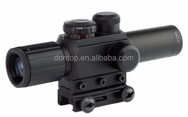 Compact 4x Telescopic Scopes with M6 Lighted Reticle