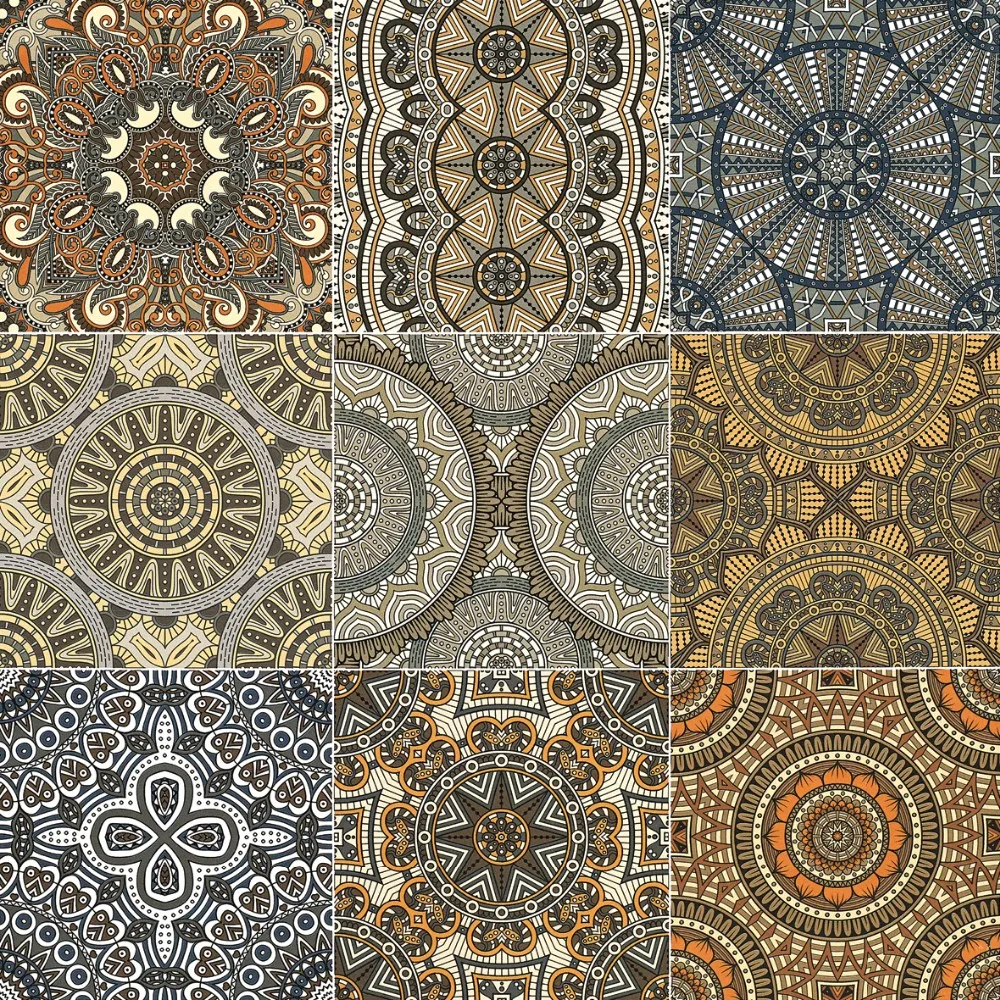 600x600 Flower Rustic Matt Dining Room Wall Floor Porcelain Tile