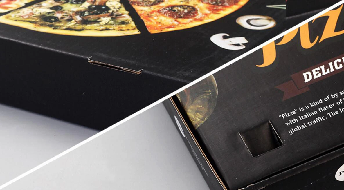 Wholesale Custom Made Corrugated Black 12 Inch Pizza Carton Box - Buy ...