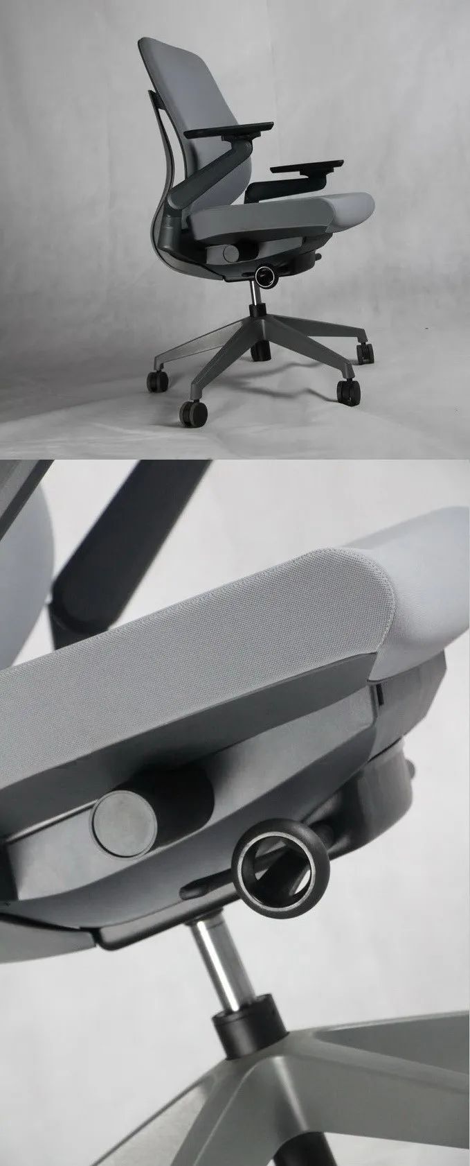 High Quality Steelcase Office Cube Task Chair Available In Both Fabric ...