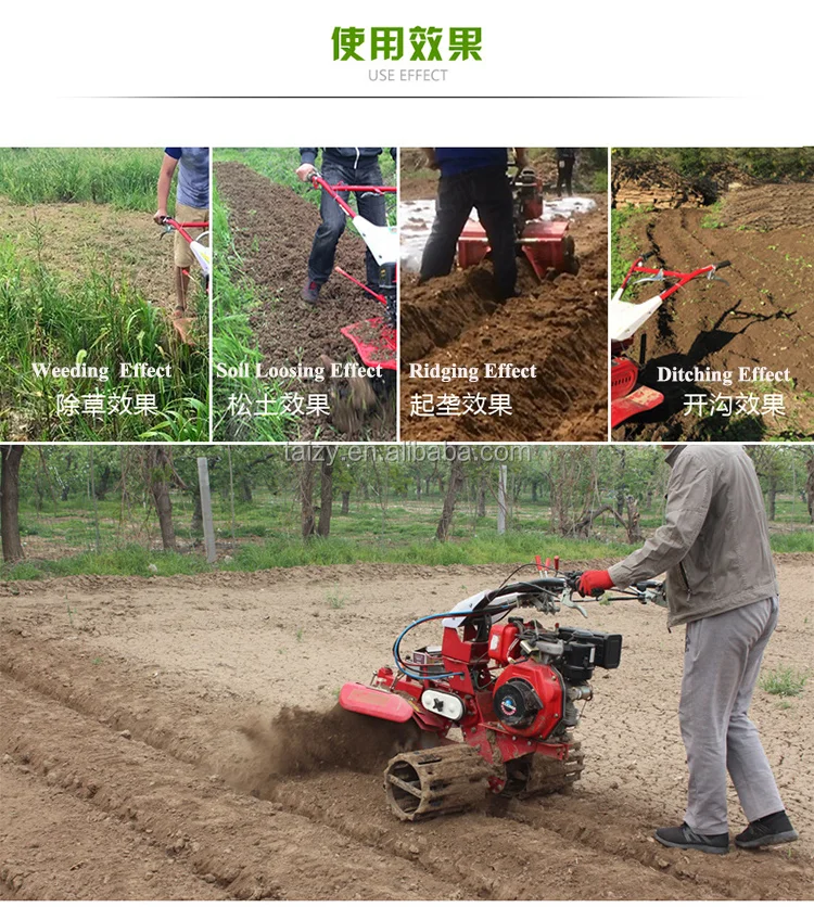 Simple Farm Tools Tiller Cultivator Mini Power Tiller by Taizy