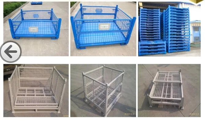 Collapsible Wire Mesh Container For Auto/gear/bearing/hose Products ...