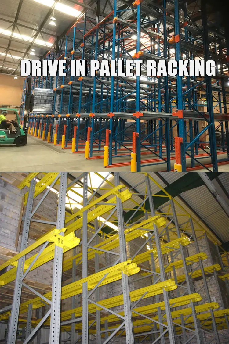 Multi-layer Storage Drive In Pallet Rack System 2d Shuttle Rack For ...
