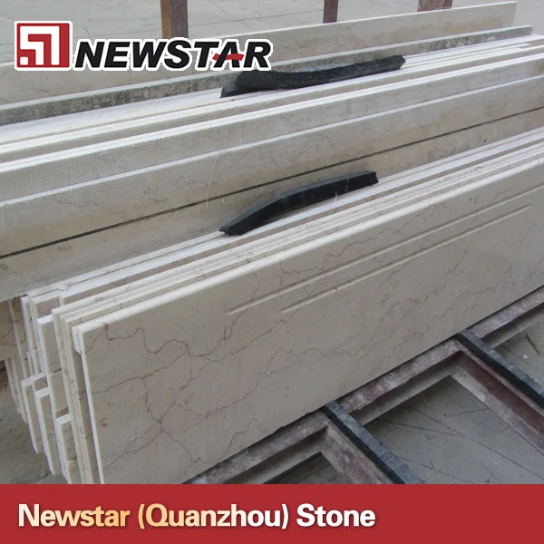 Newstar High Polish White Marble Staircase - Durable & Stylish