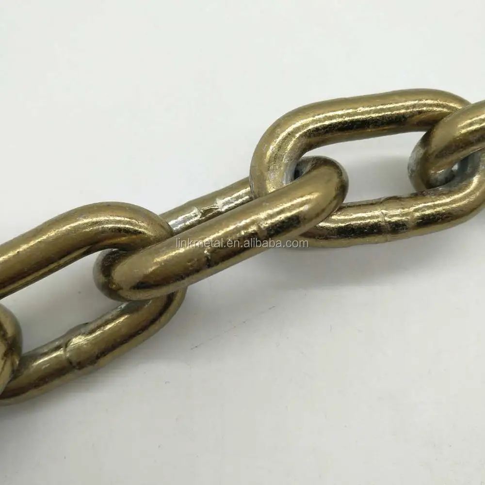 12mm En818-2 Smooth Welded Zinc Plated Galvanized Welded Chain Swing Chains Grade 80 Chain - Buy ...