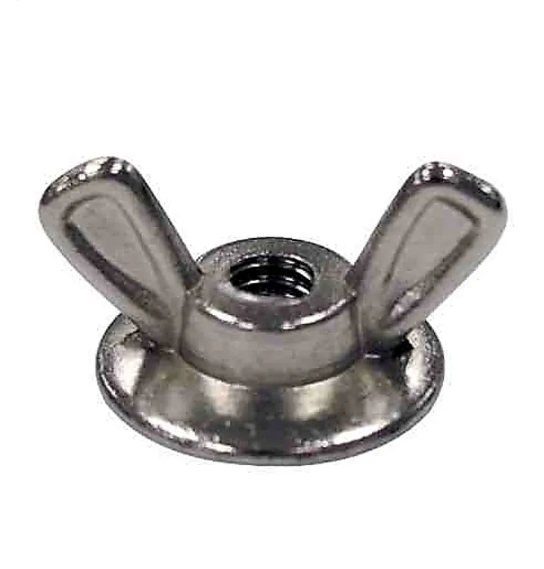 Carbon Steel Galvanized Round Wing Nut With Washer - Buy Wing Nut With ...