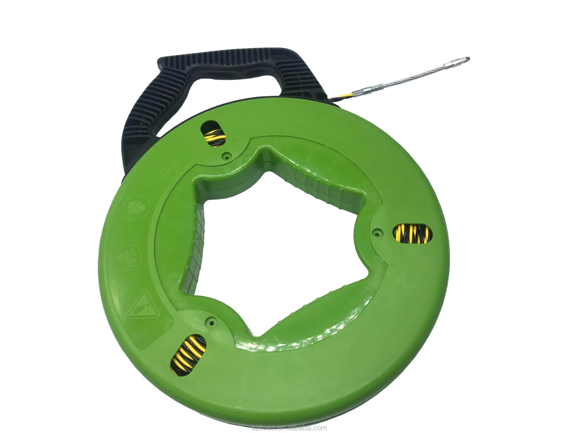 Ezitown 3 Core Nylon Woven Braid Cable Puller Electric Puller Fish Tape ...