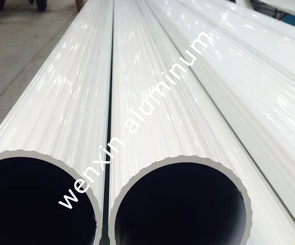 6061 Powder Coated Aluminum Tubing - Buy White Aluminium Telescopic ...