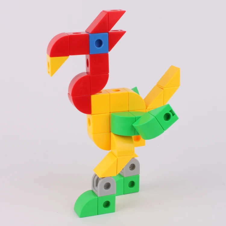 3d Plastic Educational Puzzle Toy Assembly Building Blocks Ql-015(d ...