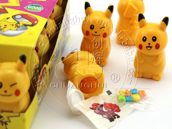 Pokemon Pikachu Toy Candy With Tattoo Paper - Buy Pokemon Candy,Pokemon ...
