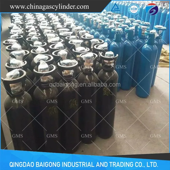 4l Small Nitrogen Cylinder With Valve - Buy Nitrogen Cylinder With ...